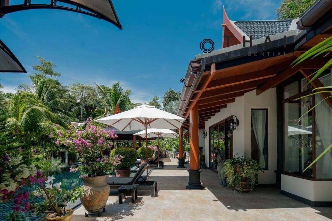 4 Bedroom Luxury Thai Art Deco Pool Villa For In Choeng Thale, Phuket ...