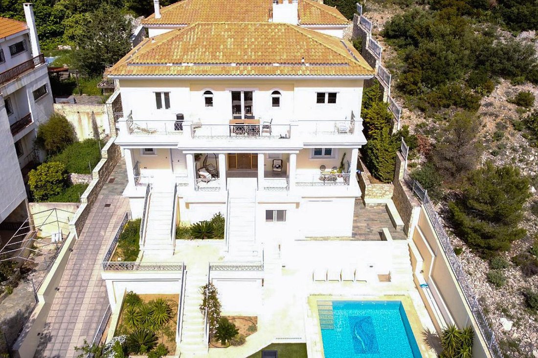 Modern Villa With A In Penteli, Decentralized Administration Of Attica ...