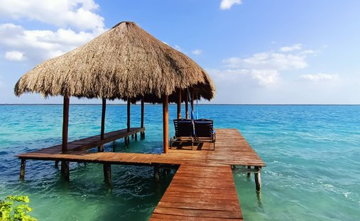 Luxury homes with garden for sale in Bacalar Lagoon, Quintana Roo, Mexico | JamesEdition