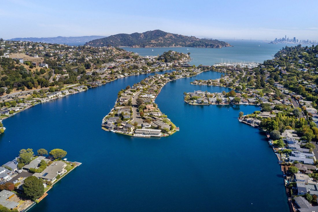 Luxury Living On The Belvedere Lagoon In Tiburon, California, United ...