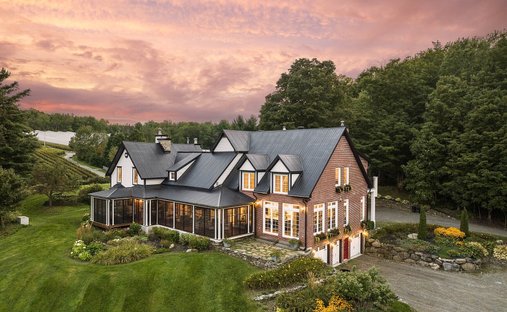 Luxury houses with elevator for sale in Dunham, Quebec, Canada ...