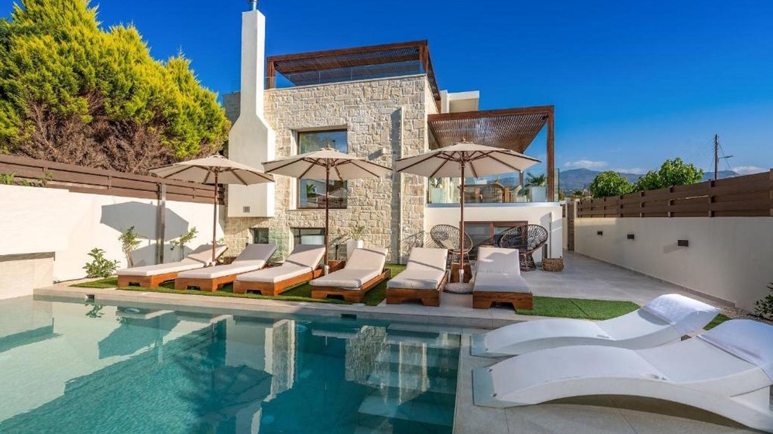 3 Luxury Villas At In Rethimno, Decentralized Administration Of Crete, Greece For Sale (13273312)