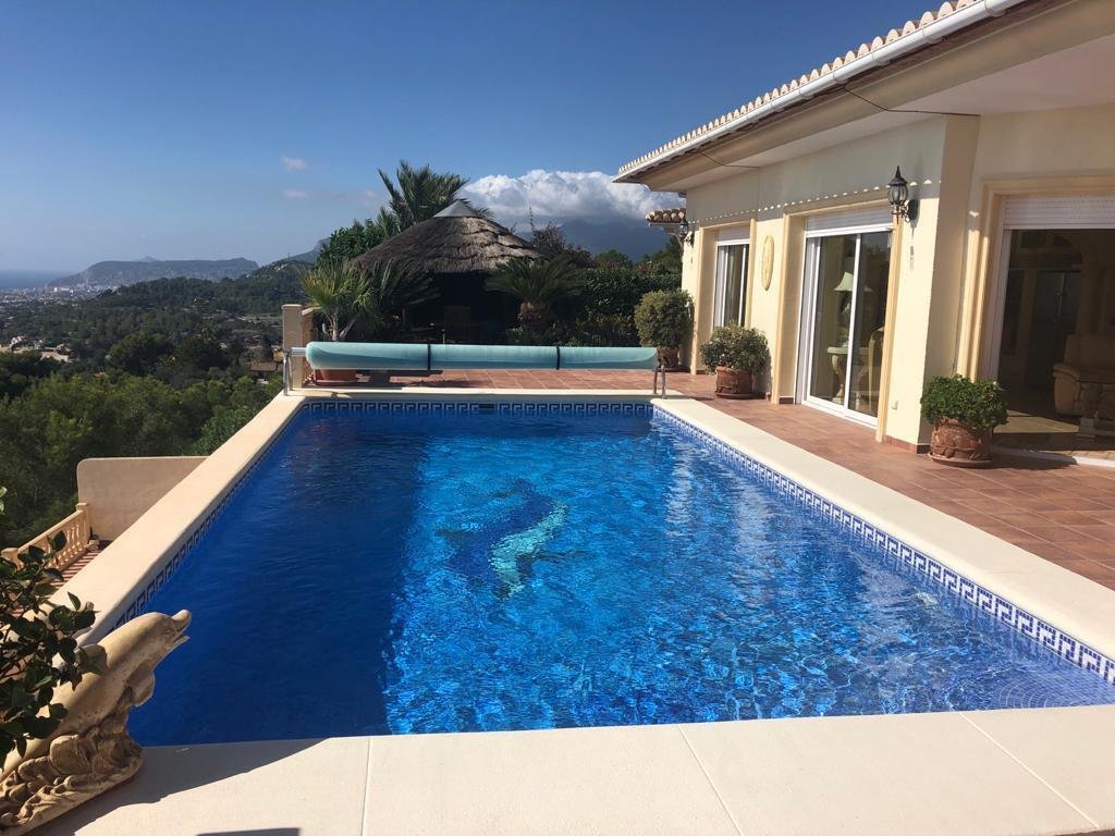Villa With Panoramic Sea Views In In Moraira, Valencian Community ...