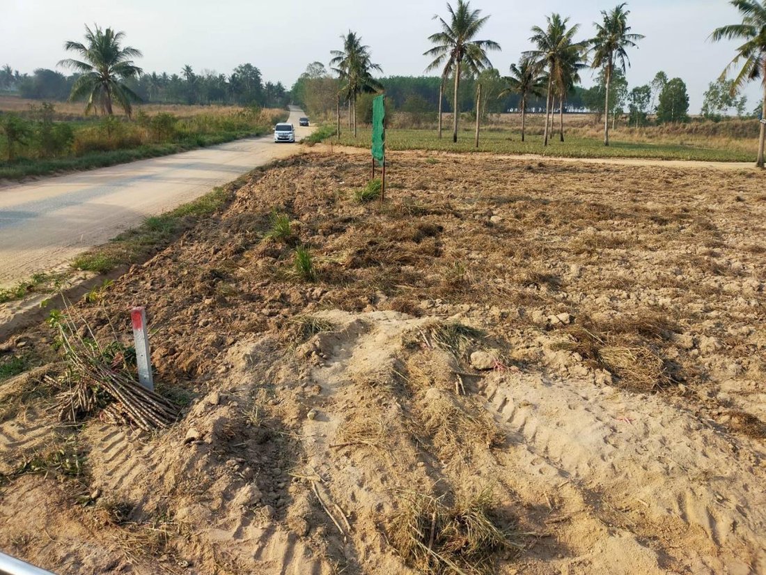 Large Plot Of Land For Sale, Roadside Plot, In Bang Lamung District ...