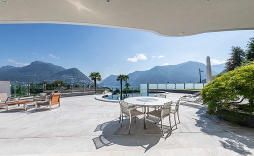Luxury sea view homes for sale in Lugano, Ticino, Switzerland ...