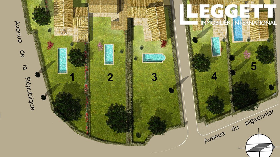 New Development New Build In Garrigues Sainte Eulalie, Occitanie ...