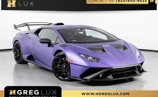 Purple Lamborghini Huracan STO for sale | JamesEdition