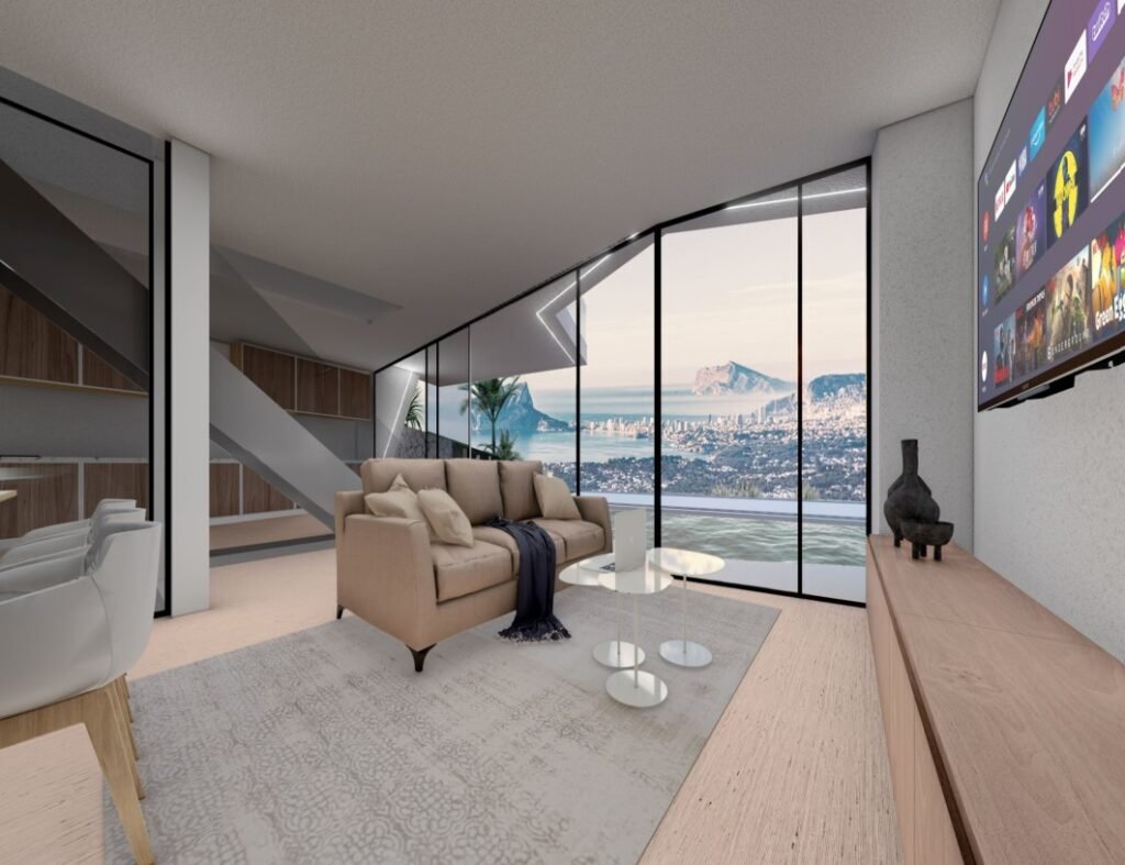 Modern Villa With Breathtaking Views In Benissa, Valencian Community ...