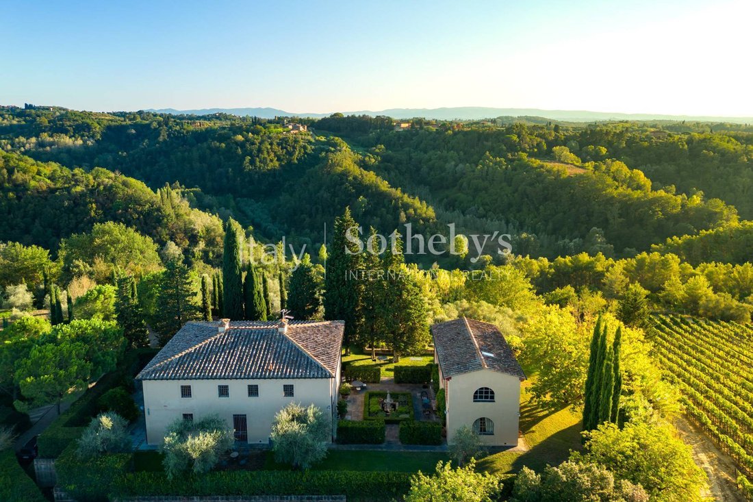 Wonderful Historic Villa With Rectory In Palaia In Palaia, Tuscany ...
