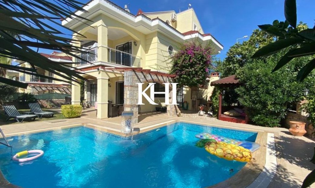 Detached Corner Plot Villa In Calis In çalış Beach, Muğla, Turkey For ...