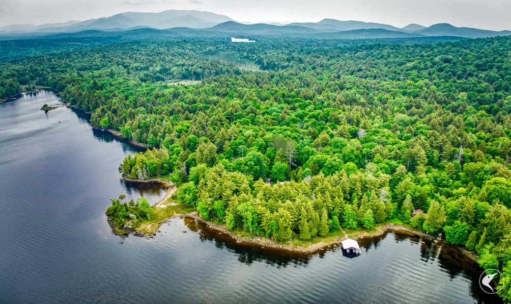 Camp Boulder Beaver On Long Lake In Raquette Lake, New York, United ...