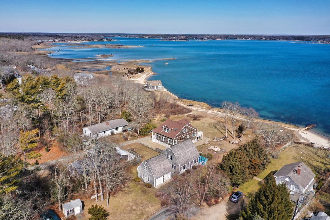 Beachfront Cape With Unobstructed Water In Marion, Massachusetts ...
