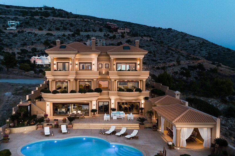 Gorgeous Saronida Luxury Villa In Saronida, Attica, Greece For Sale ...