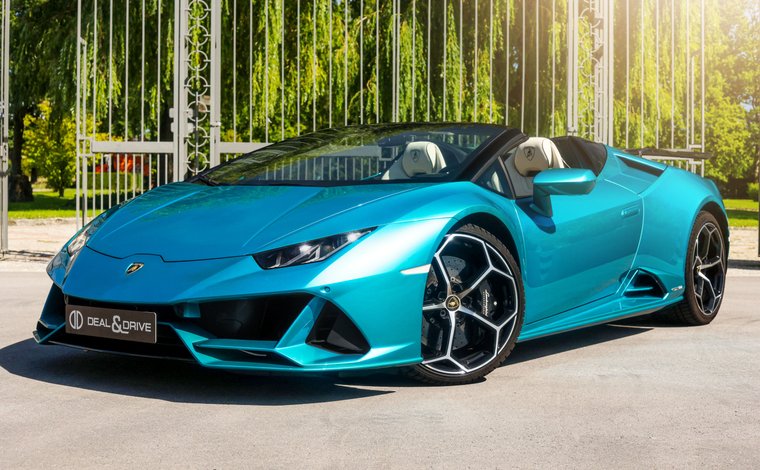 Sport Cars Lamborghini Blue