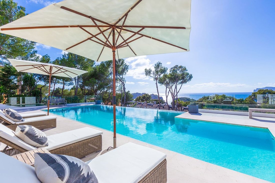 Amazing Sea View Villa In Mallorca, Balearic Islands, Spain For Sale ...