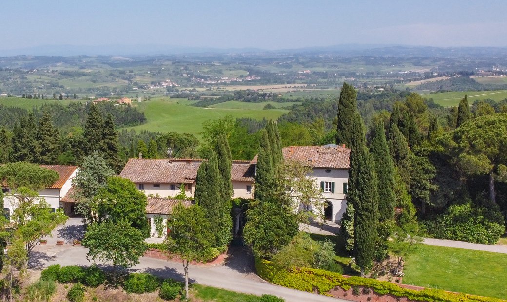 "Il Barone" Country Mansion With Winery In In Molino D'egola, Tuscany ...