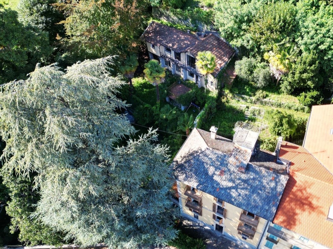 Oggebbio Villa From The 18th Century With Annexe, In Gonte, Piedmont ...