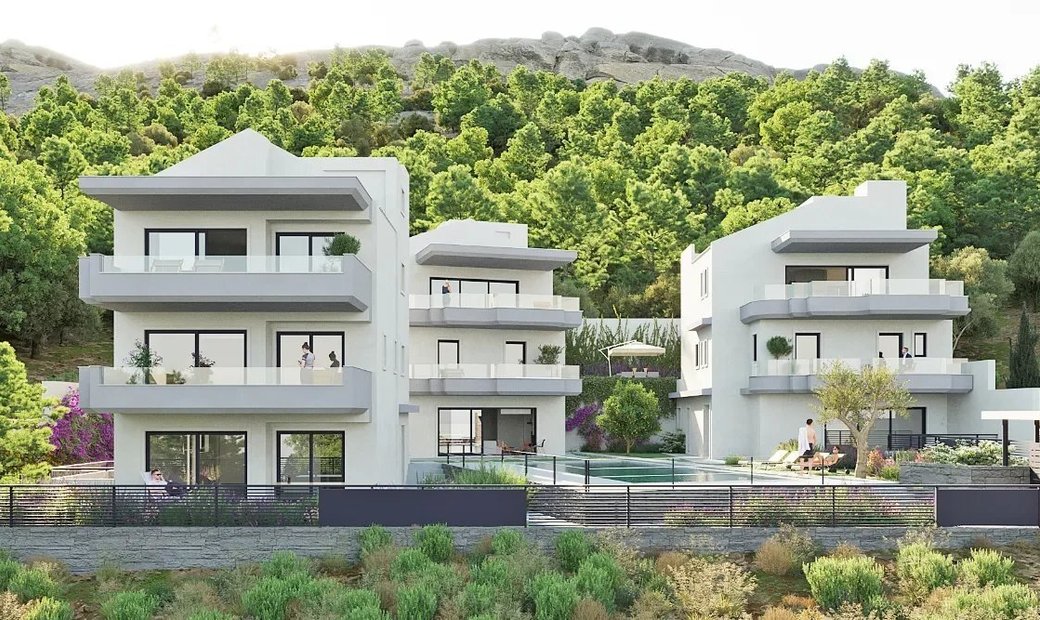 Complex Of Three In Chamolia, Decentralized Administration Of Attica ...