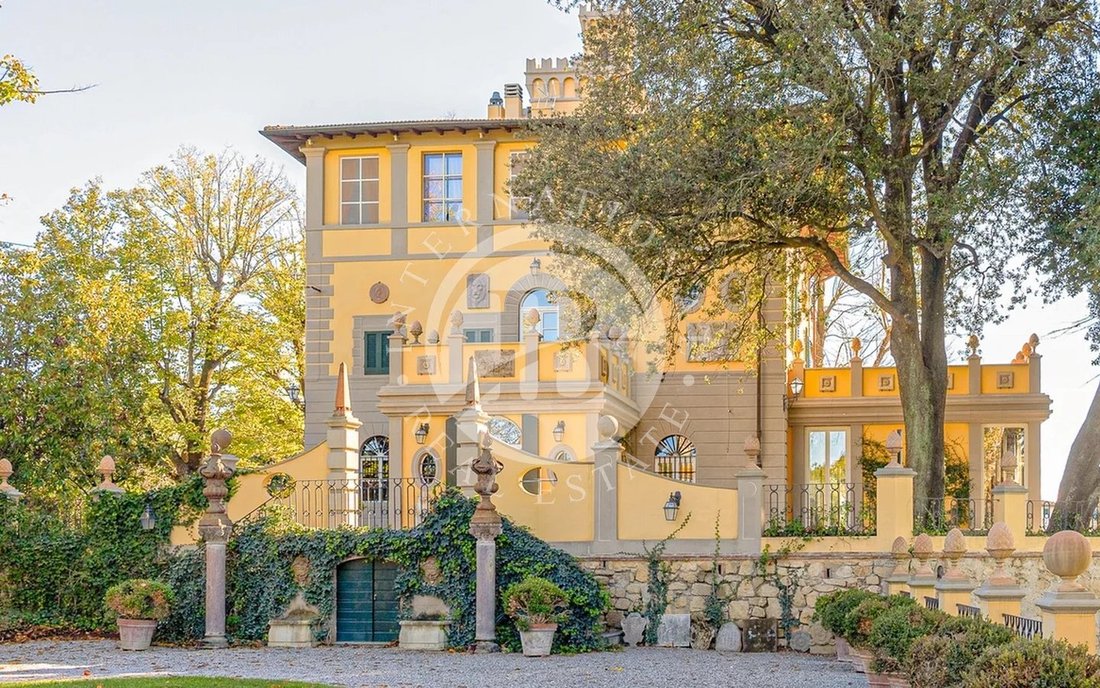 Historic Luxury Villa With Spa And Infinity Pool In Crespina, Tuscany ...