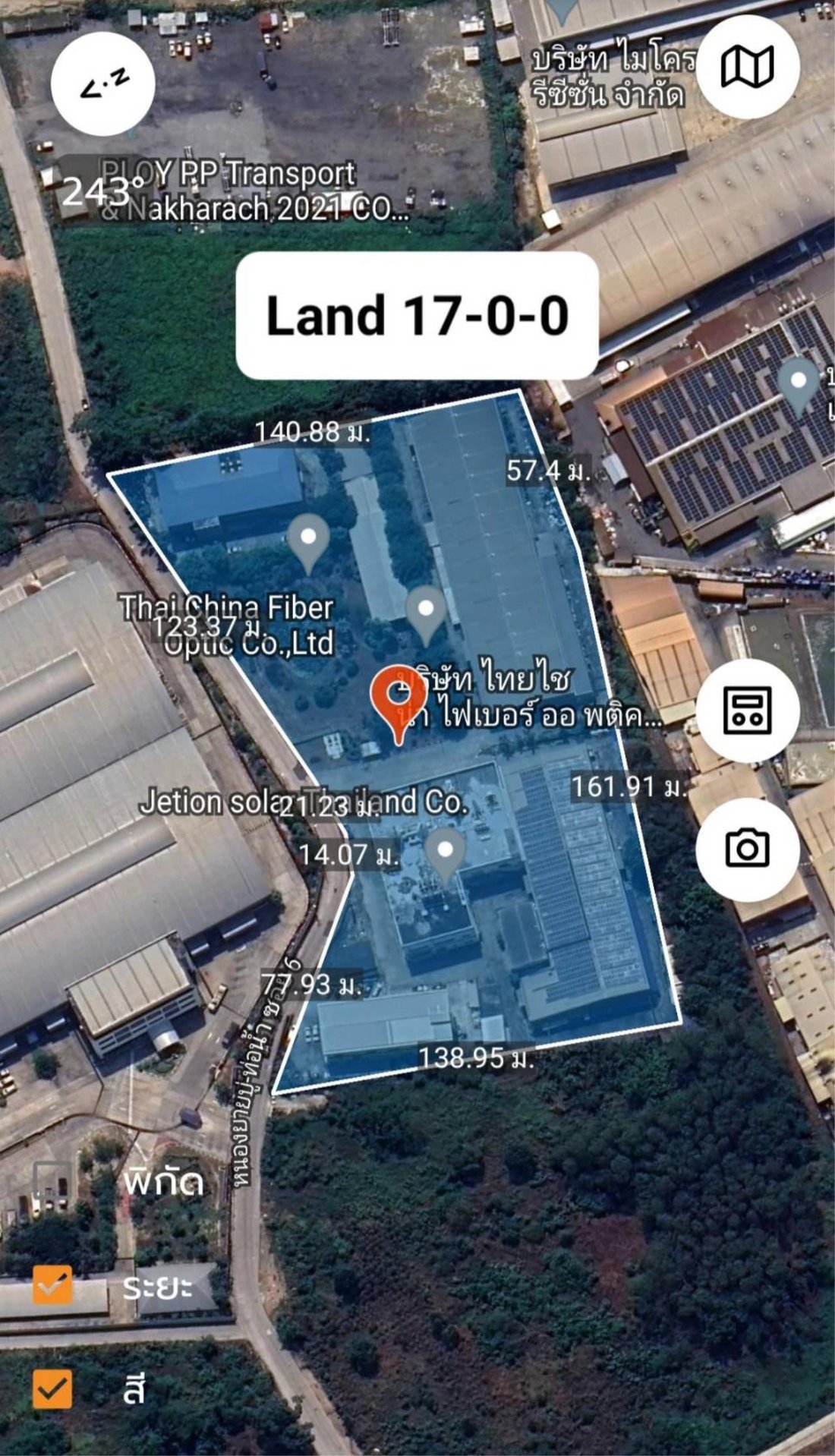 Land For Sale With Buildings, Nong Kham In Si Racha, Chon Buri ...