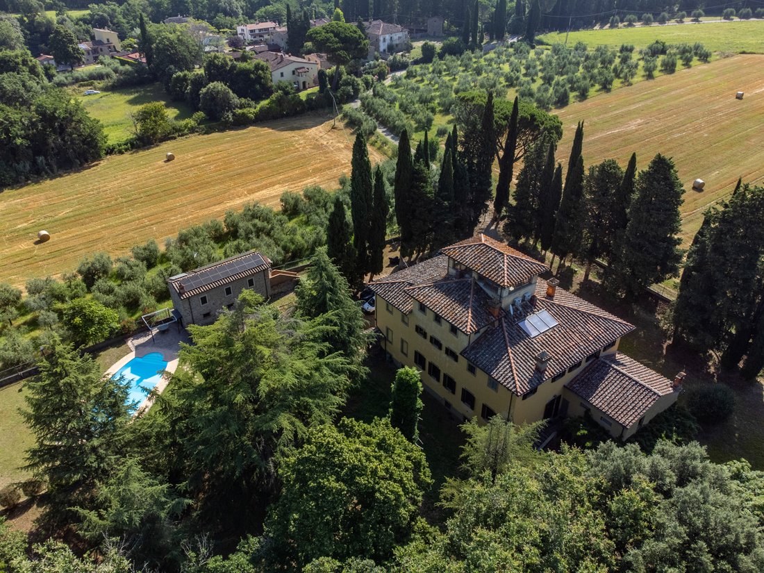 Historic 16th Century Renaissance Villa With In Patrignone, Tuscany ...