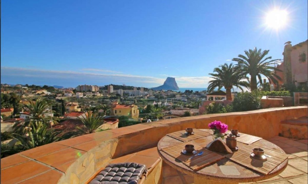 Calpe Detached House In Calp, Valencian Community, Spain For Sale ...