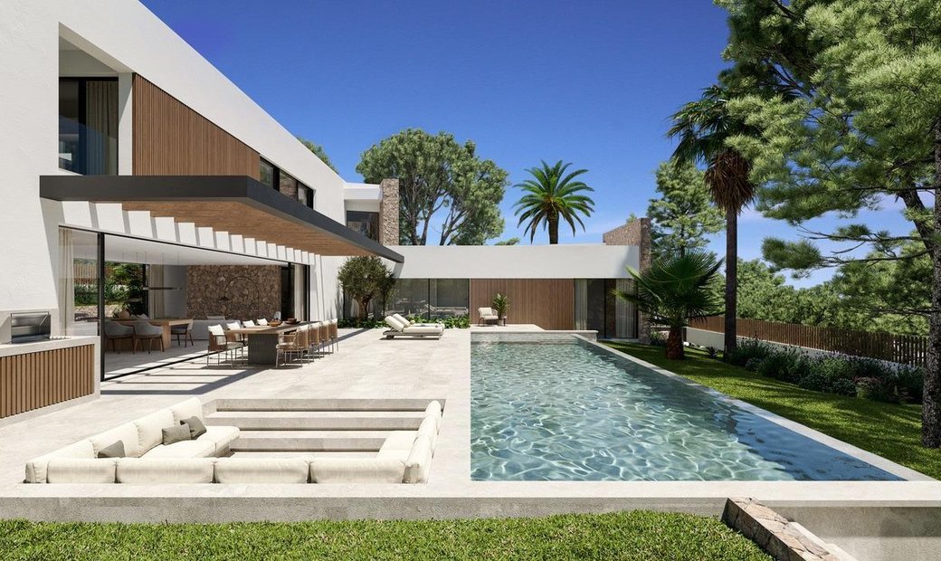 Spectacular Designer Villa Under In Santa Ponça, Balearic Islands ...