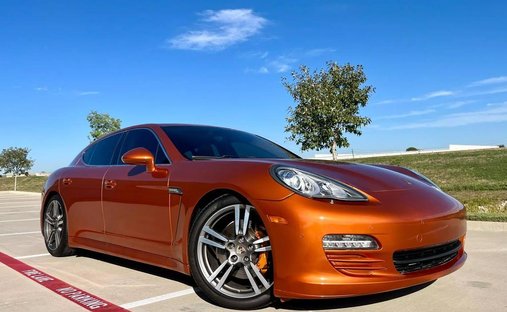 Orange Porsche Panamera for sale | JamesEdition