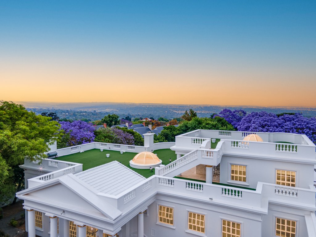 The White House Baronial Residence On In Johannesburg, Gauteng, South ...