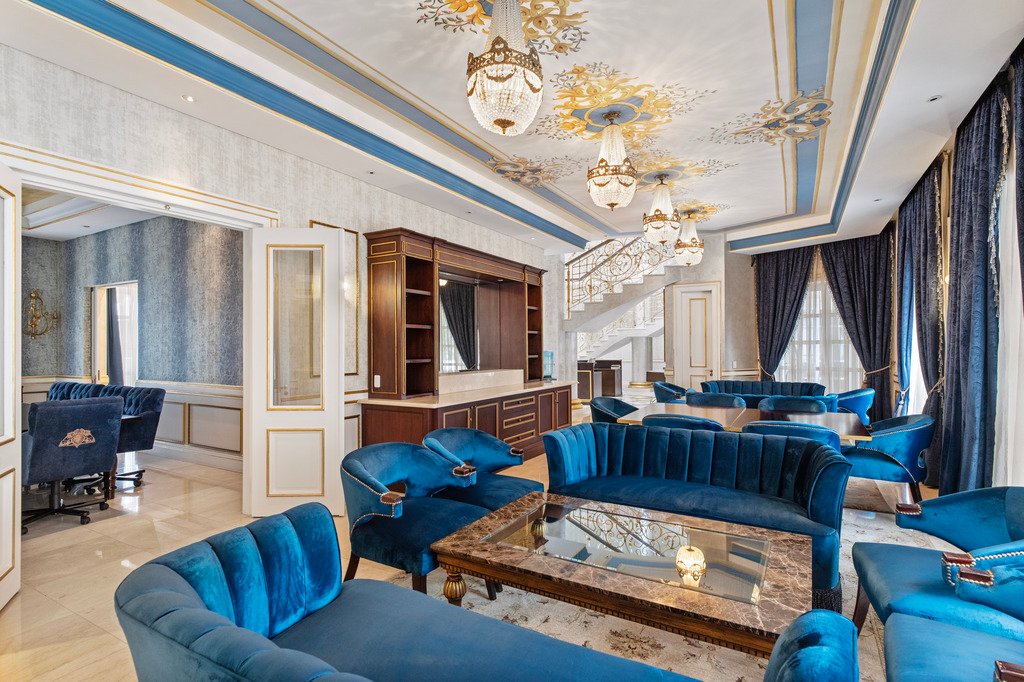 The White House Baronial Residence On In Johannesburg, Gauteng, South ...