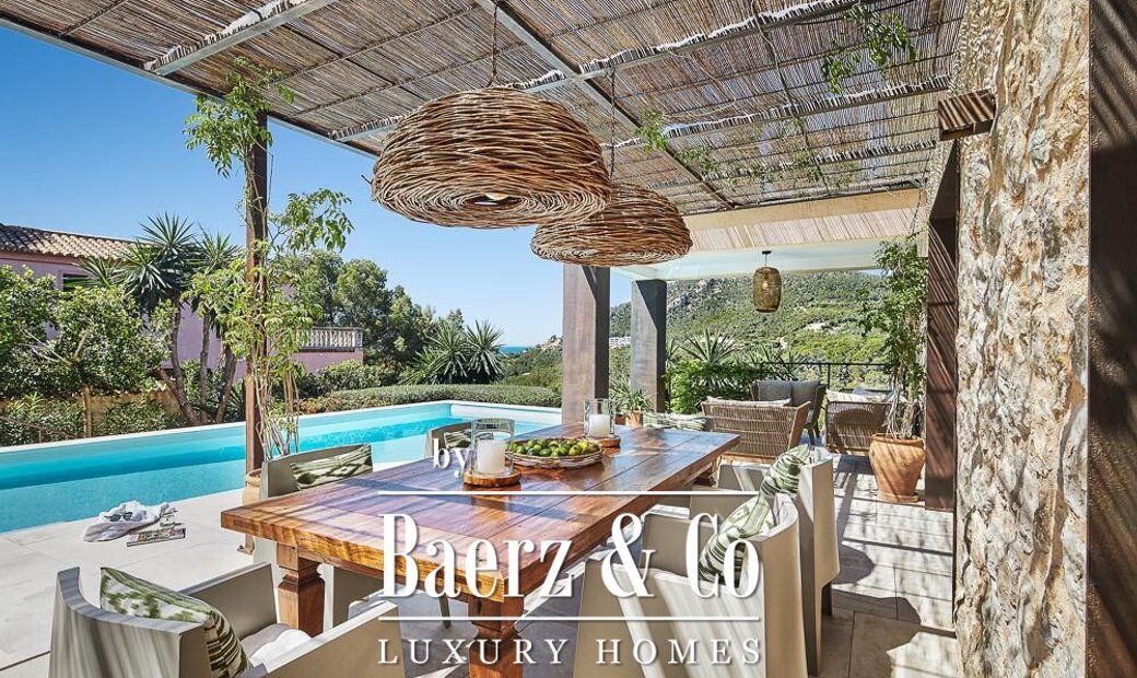 Modern Finca Style Villa On Montport In Port D'andratx, Balearic ...