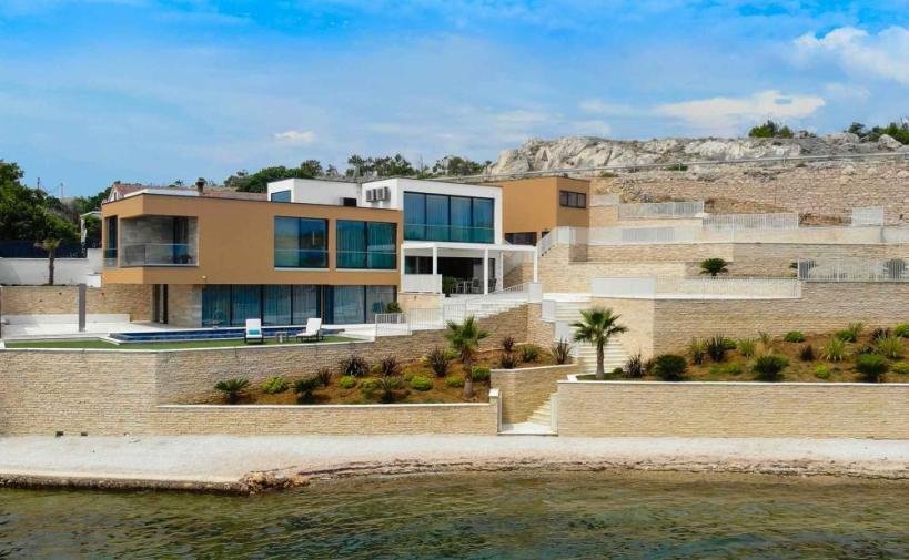 Brand New 1st Line Villa With In Mjesni Odbor Vostarnica, Zadar, Zadar ...