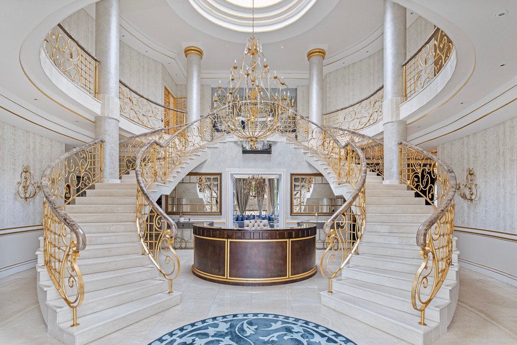 The White House Baronial Residence On In Johannesburg, Gauteng, South ...