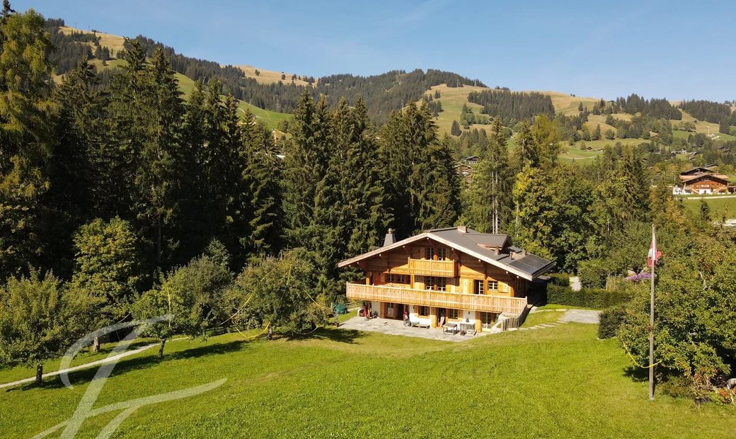 Rental Chalet Gruben Bei Gstaad In Gruben Bei Gstaad, Switzerland For ...