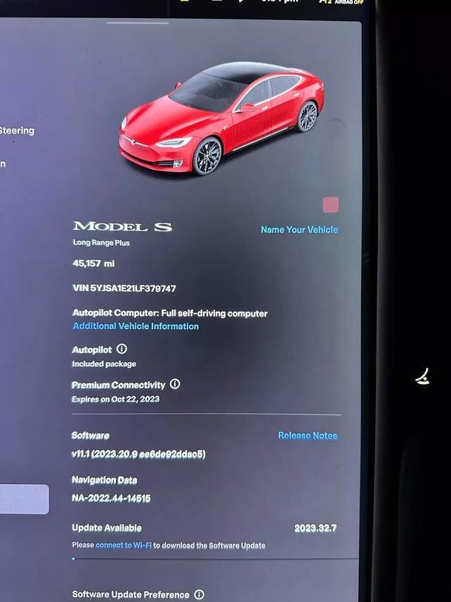 2020 Tesla Model S In Franklin, Tn, United States For Sale (13432479)