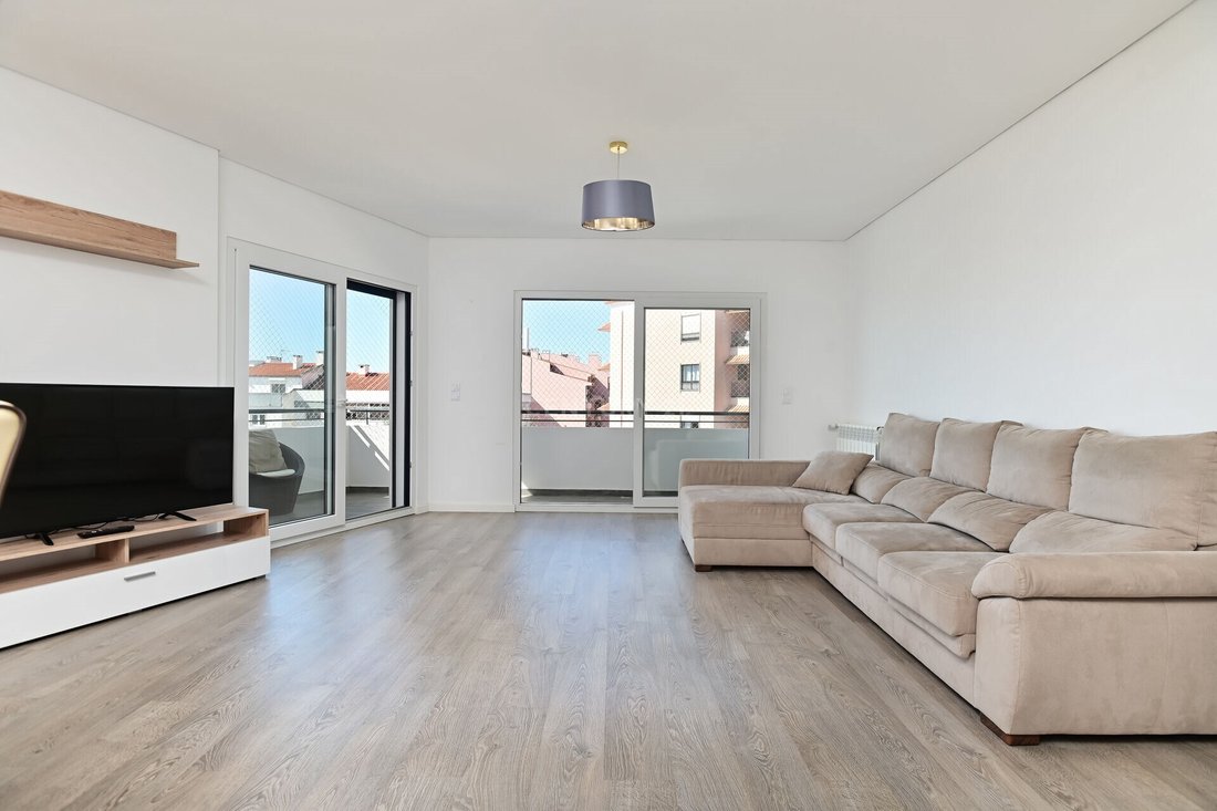 3 Bedroom Apartment, With Sea View , In Parede, In Parede, Lisbon ...