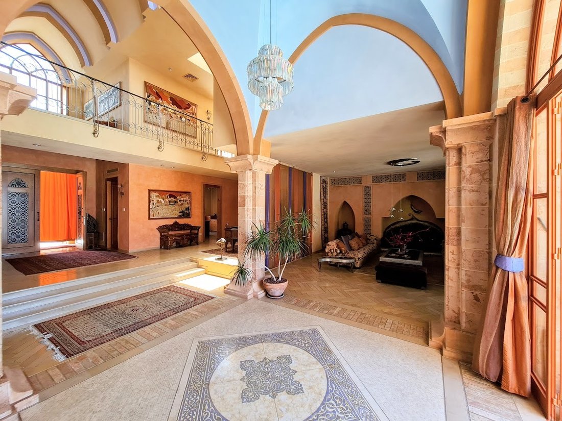 Impressive Moroccan Style House In Or Akiva, Haifa District, Israel For ...