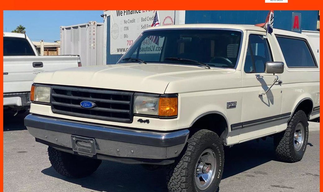 1990 Ford Bronco In Las Vegas, Nv, United States For Sale (13341188)