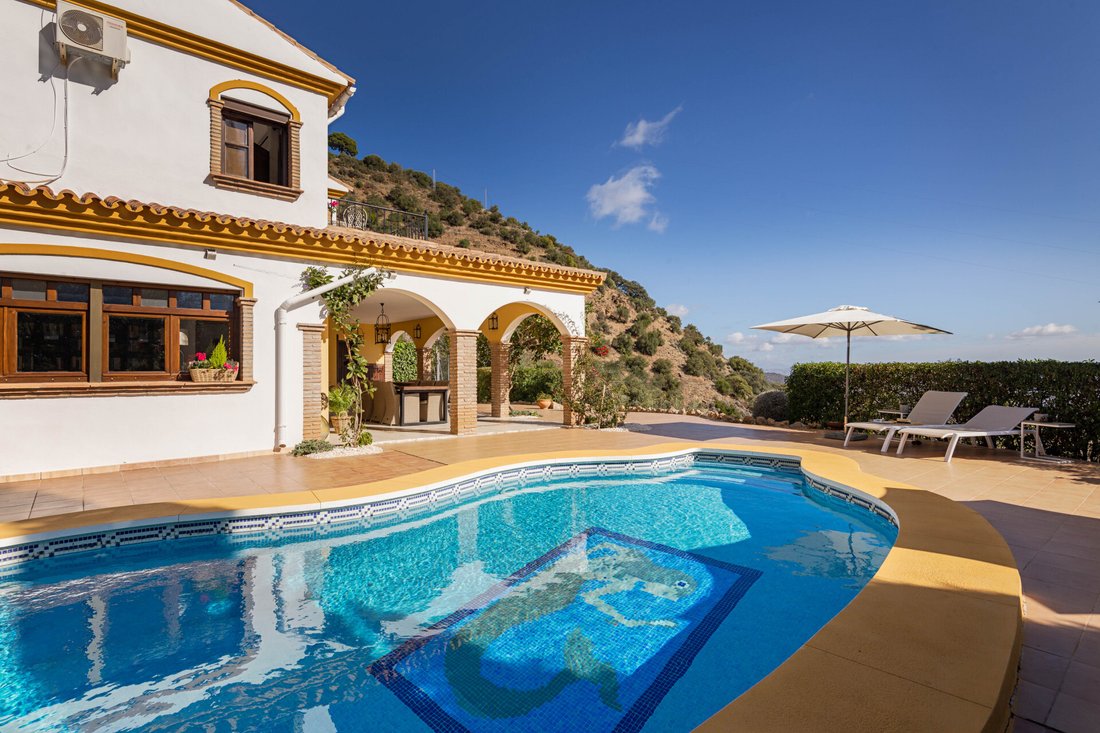 Beautiful Finca With Stunning Views In Casarabonela, Andalusia, Spain ...