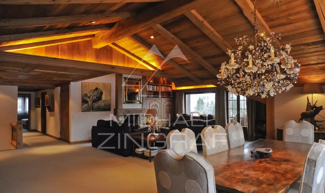 Charming Rental Apartment With Mountain In Gstaad, Canton Of Bern ...
