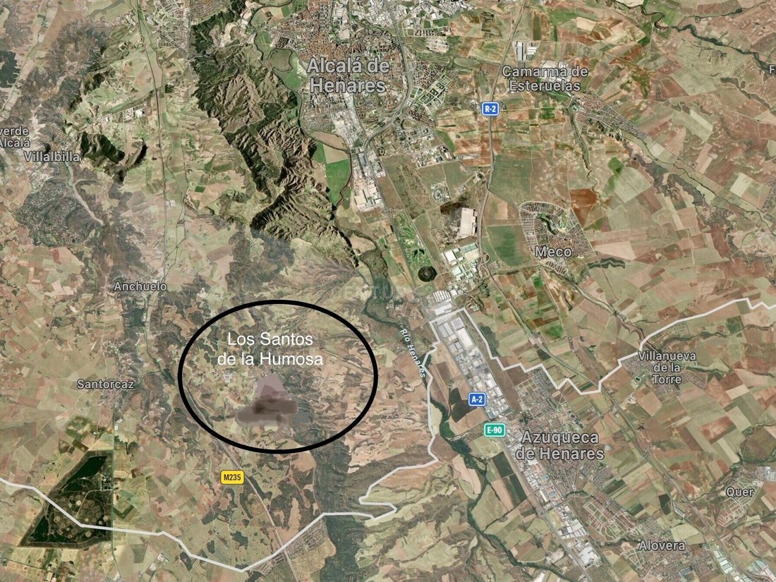 Land Madrid Spain In Los Santos De La Humosa, Community Of Madrid ...