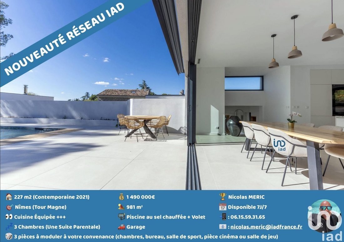 Maison Contemporaine Nimes | Ventana Blog