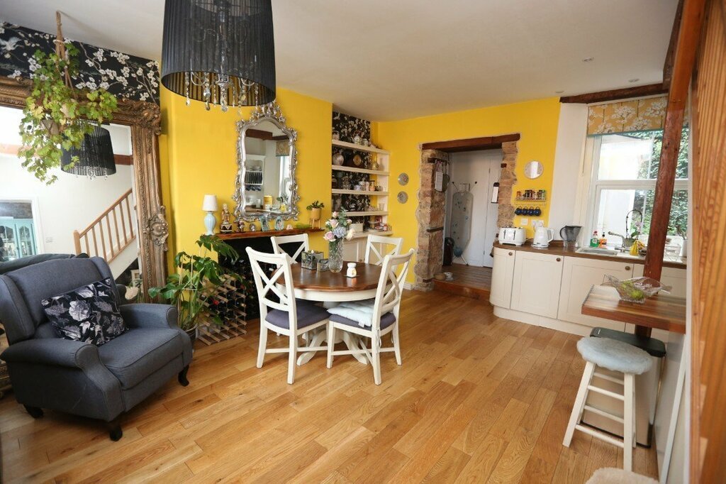 Victorian Stone Cottage Maintaining Many In Torquay, England, United ...