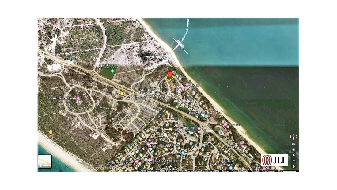 Plot Of Land With River View, In Tróia, In Costa De Galé, Setubal ...