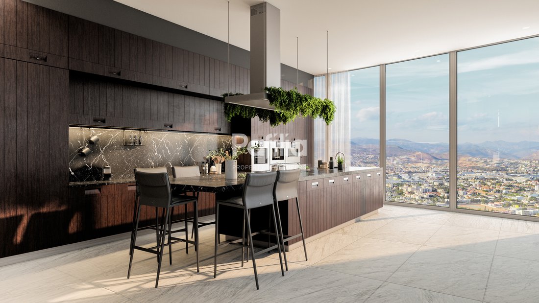 One Tower Sky Penthouse In Limassol, Cyprus In Limassol, Limassol ...