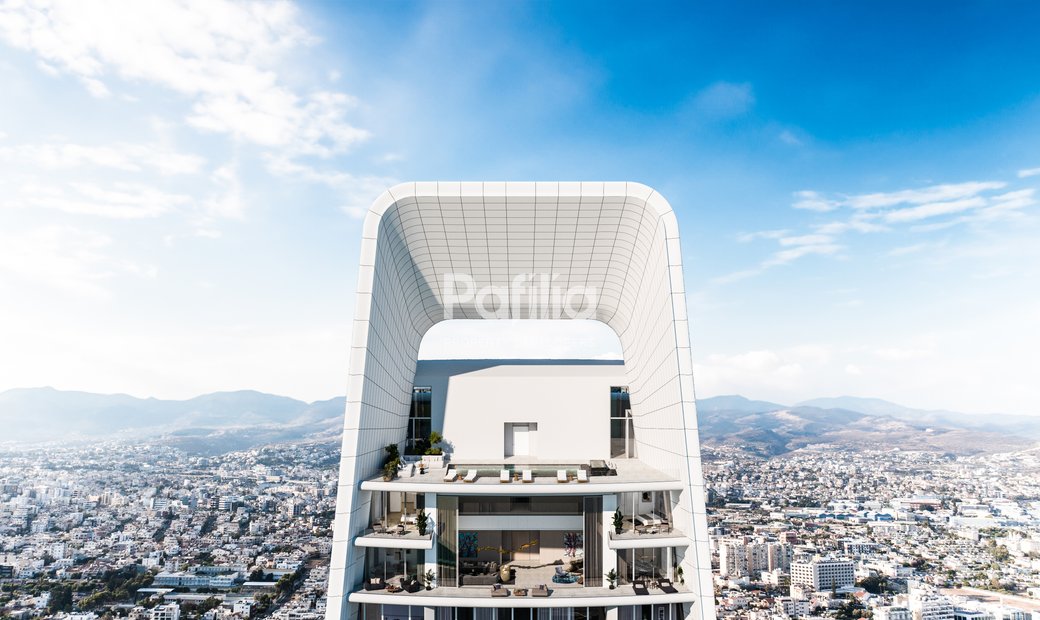 One Tower Sky Penthouse In Limassol, Cyprus In Limassol, Limassol ...