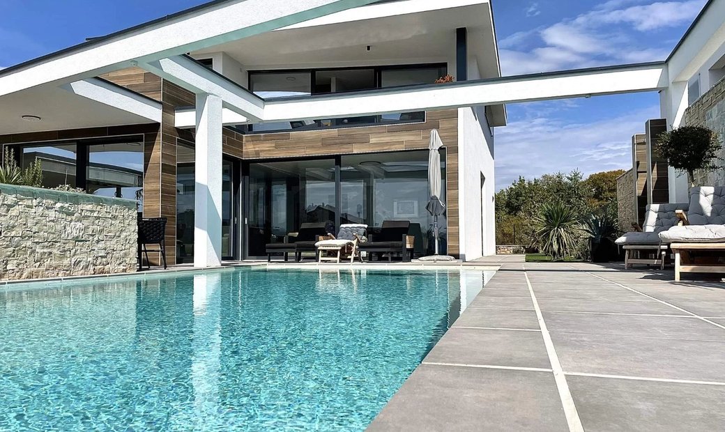 Modern Villa With Pool In In Cedar Hill, Primorje Gorski Kotar County ...