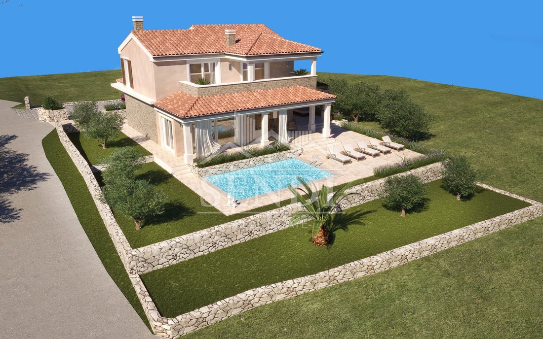 House Loznati, Cres, 324,08m2 In Cres, Primorje Gorski Kotar County ...