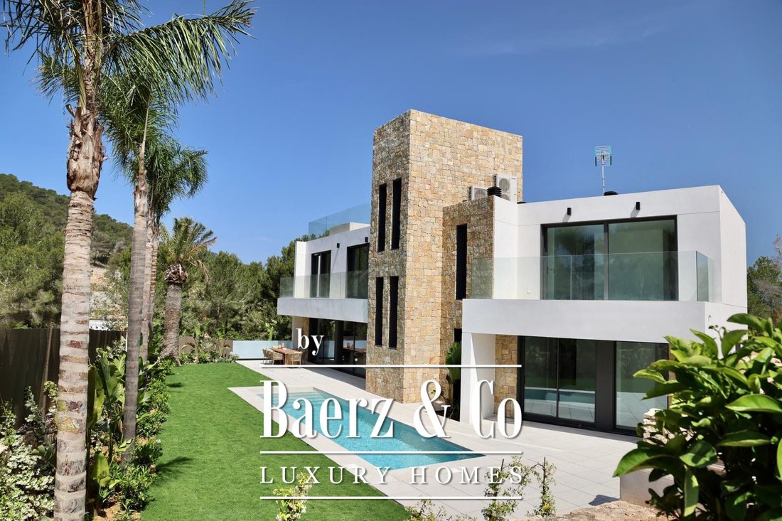 Stunning New Built Villa Next To The In Roca Llisa, Balearic Islands ...