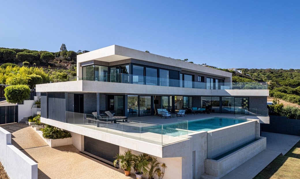 Stunning Contemporary Style Luxury Villa With In San Roque, Andalusia ...